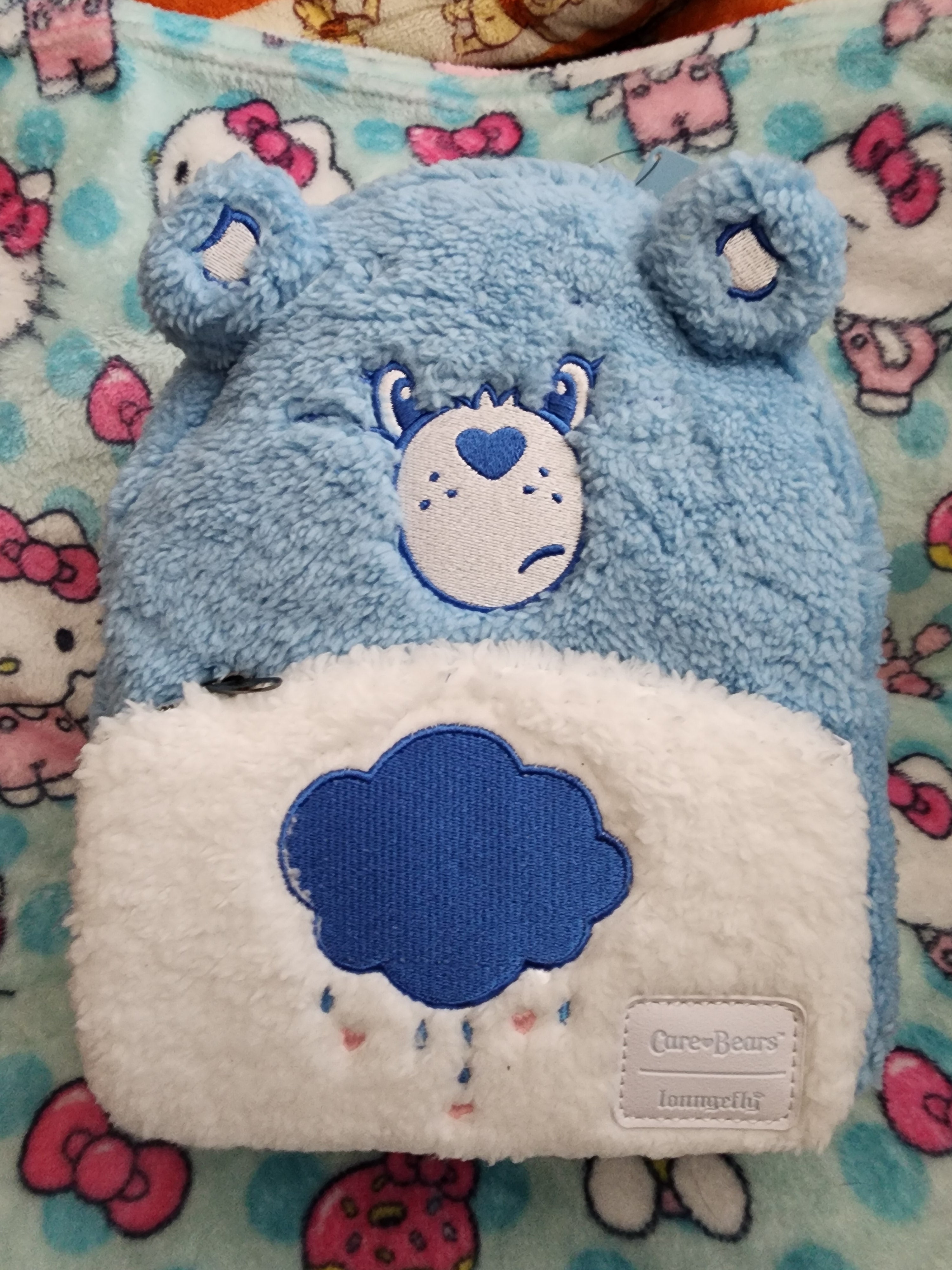 Loungefly Care Bears, Grumpy Bear 40th Anniversary Backpack – Gwen's ...