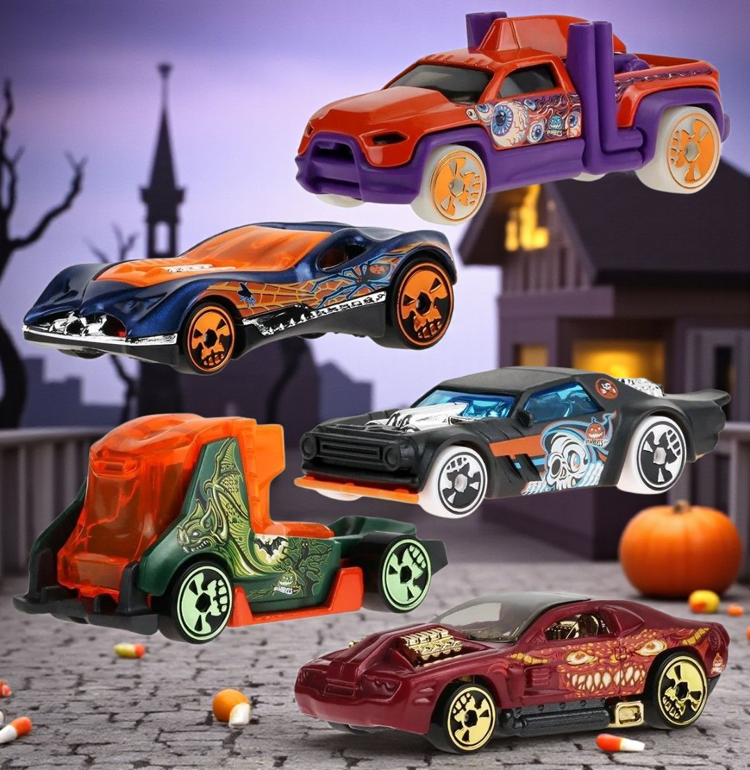Hot Wheels Halloween Themed 2025 Cars – Gwen's Mermaid Cove